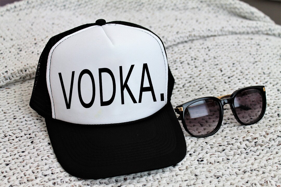 Day Drinking Hat / Vodka / Men's Trucker Hat / Women's Trucker Hat - Etsy