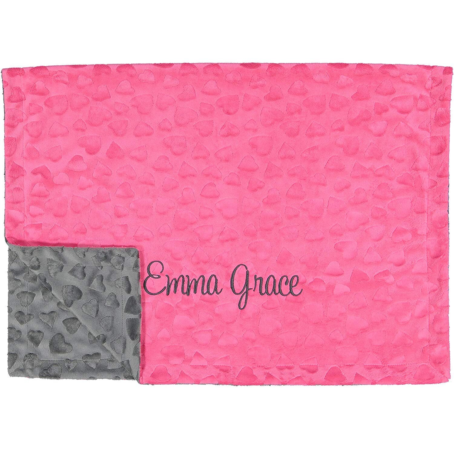 Personalized Baby Blankets for Baby Girl, Ultra Soft and Cozy Mink ...