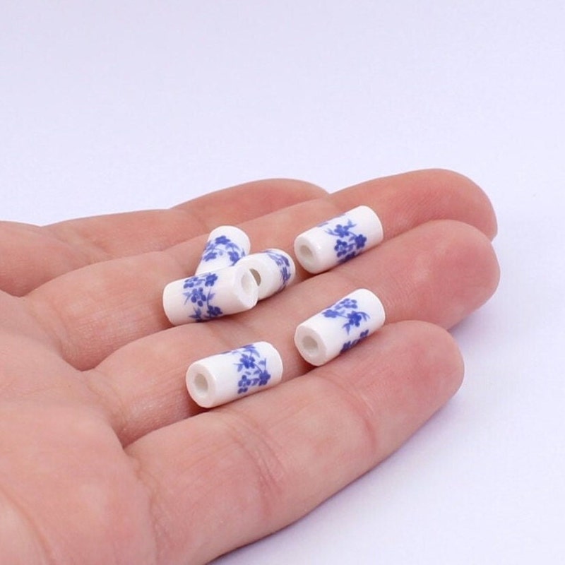 Delft Blue Beads - Etsy