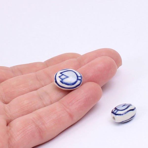 Delft Blue Beads - Etsy