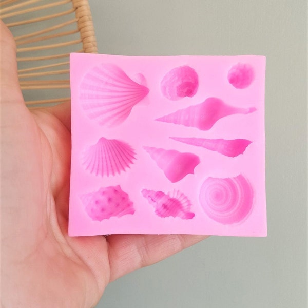 Shell Silicone Mold - Etsy