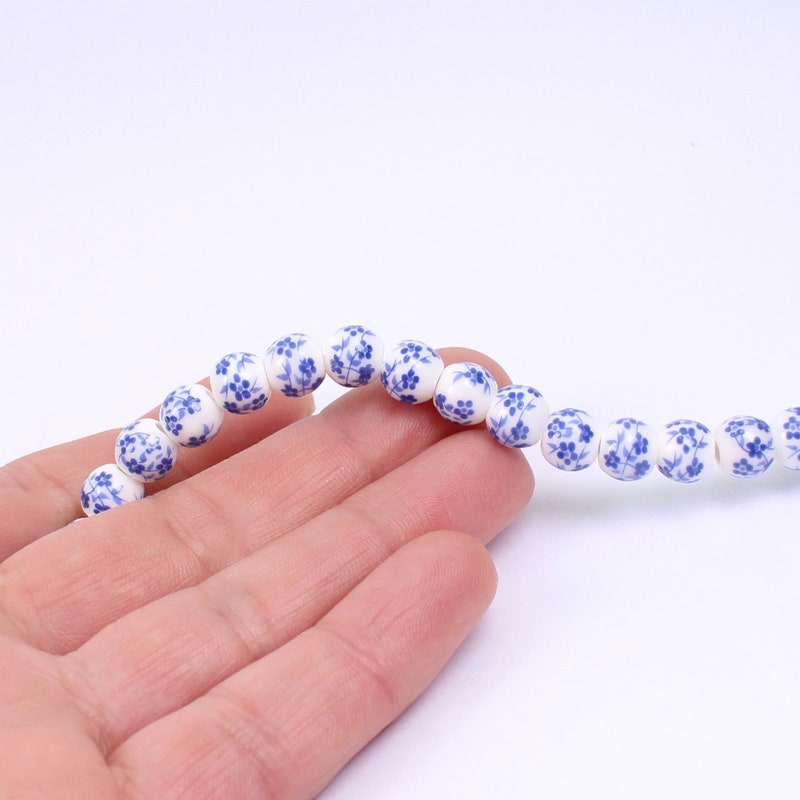 Delft Blue Beads - Etsy