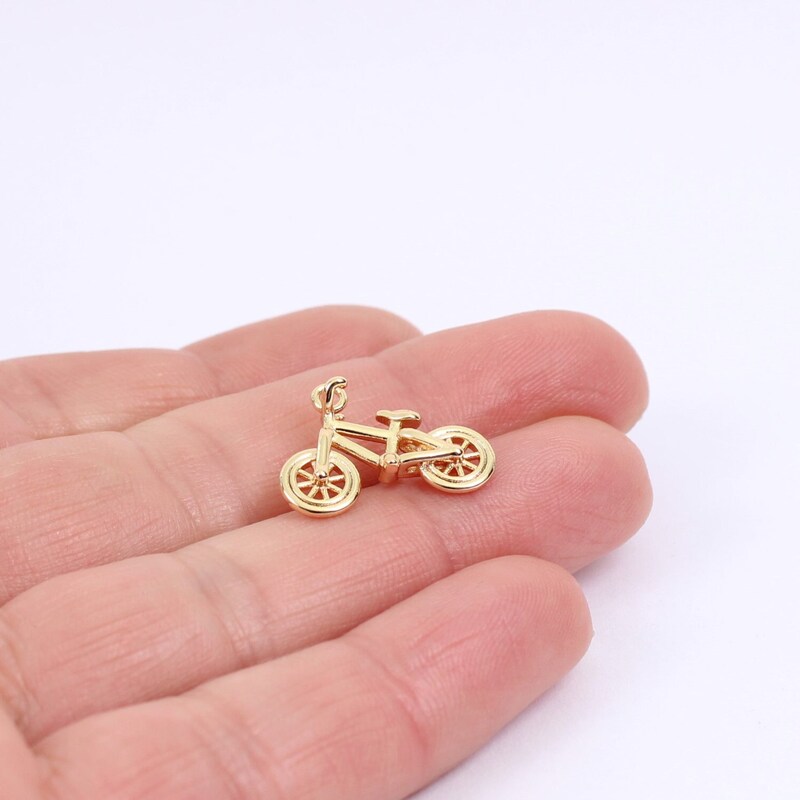 Bicycle Charm - Etsy
