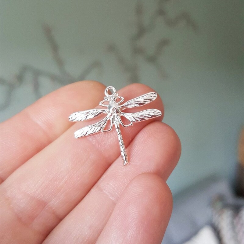 Dragonfly Charms - Etsy