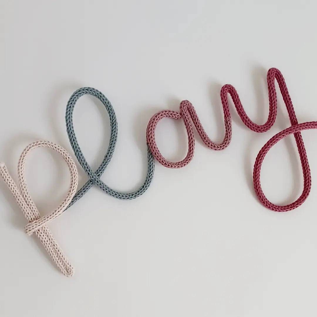 Rope Word Wire Art. Multi Coloured Wire Name. Rainbow - Etsy UK