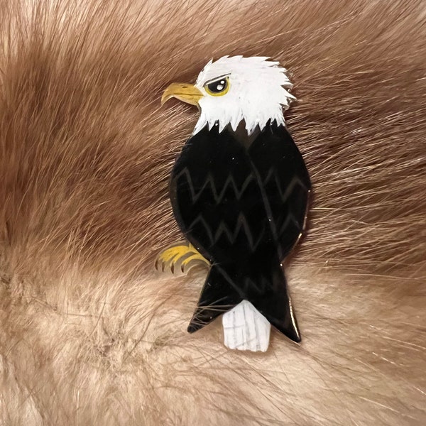 Eagle Lapel Pin - Etsy