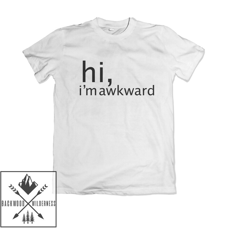 Hi Im Awkward Meme Funny Hipster Tumblr Fashion Birthday Gift | Etsy