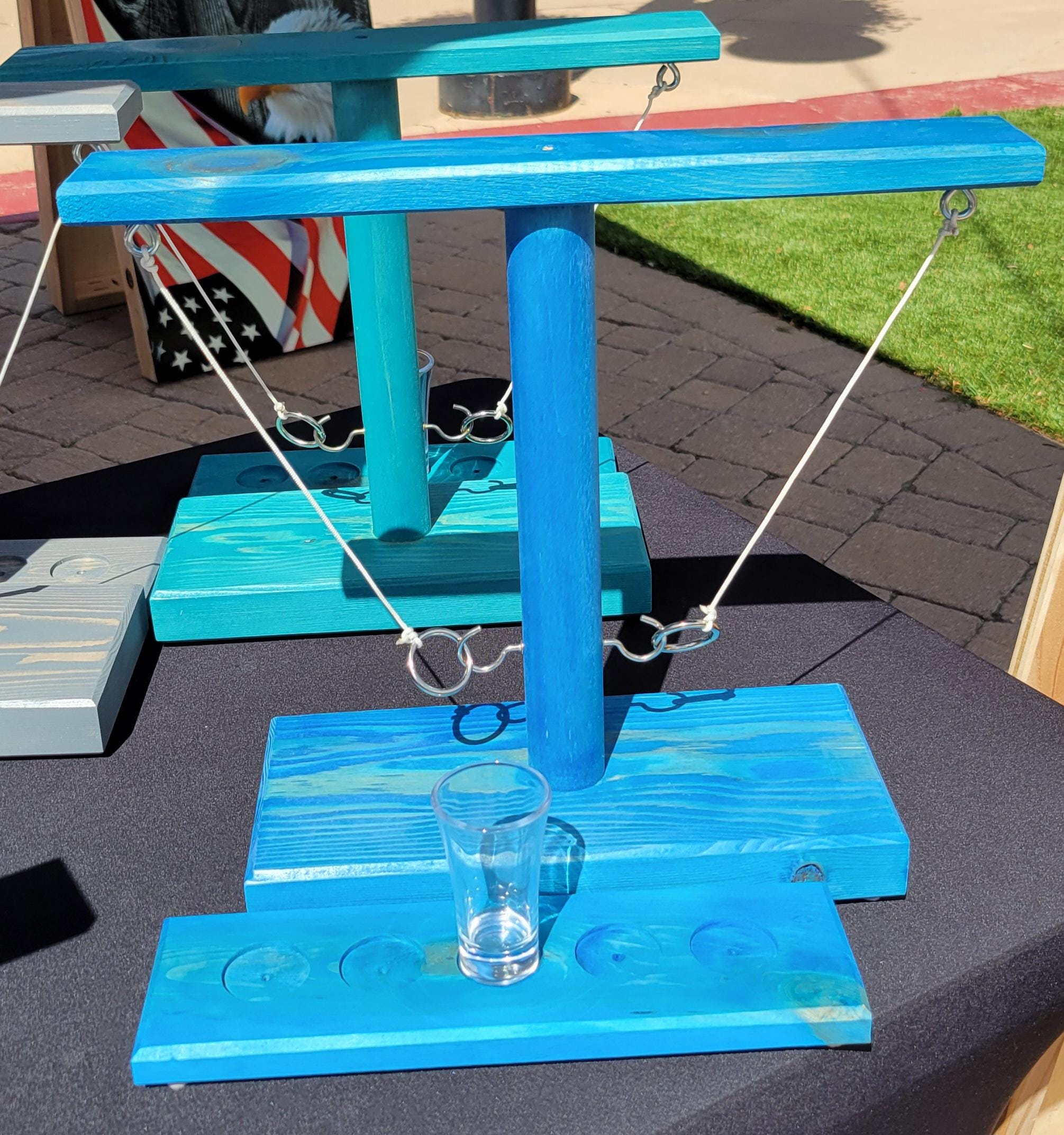 Hook and Ring Toss Game: Adult Drinking Party Game With Shot Glass - Etsy