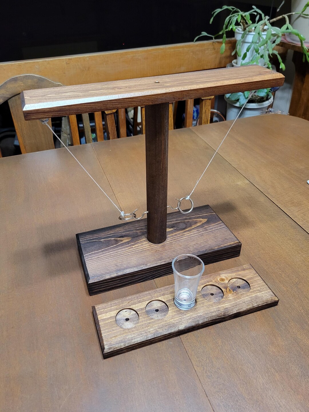 Hook and Ring Toss Game: Adult Drinking Party Game With Shot Glass - Etsy