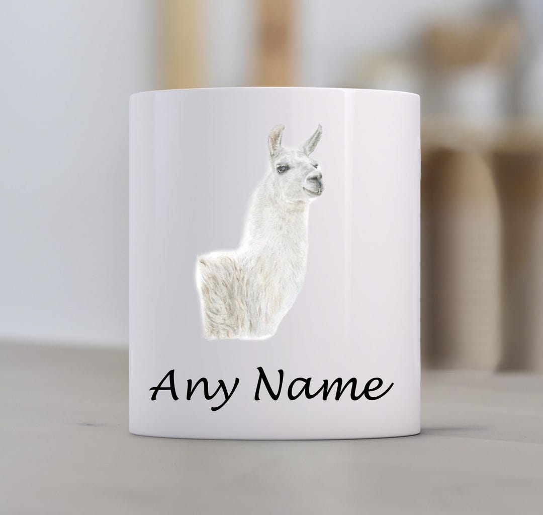 Personalised Money Box - on the Farm Llama Piggy Bank - Etsy