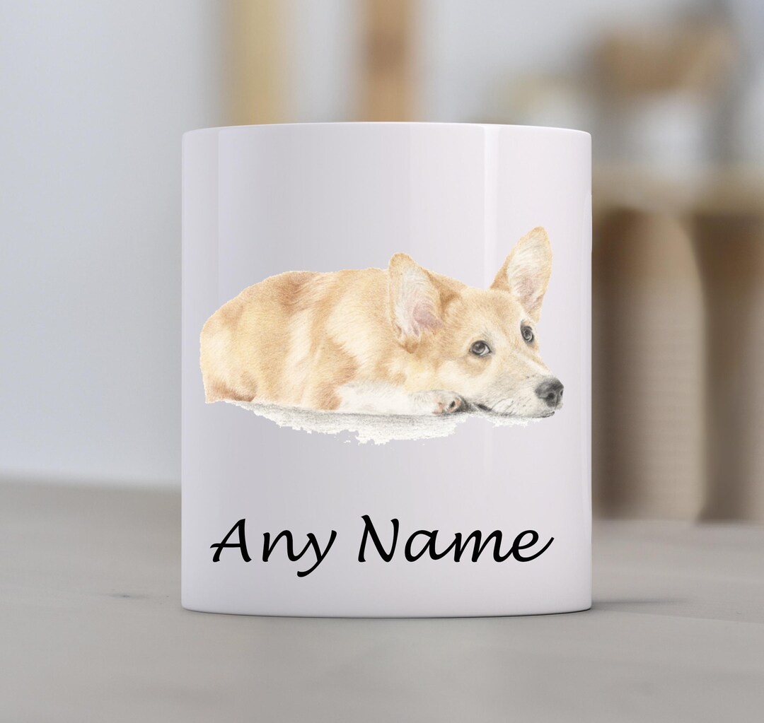 Personalised Money Box - Family Friends Corgi Dog Piggy Bank - Etsy