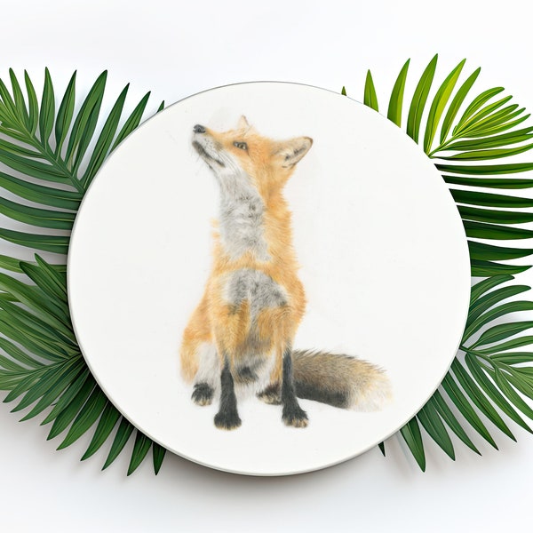 Fox Coaster - Etsy