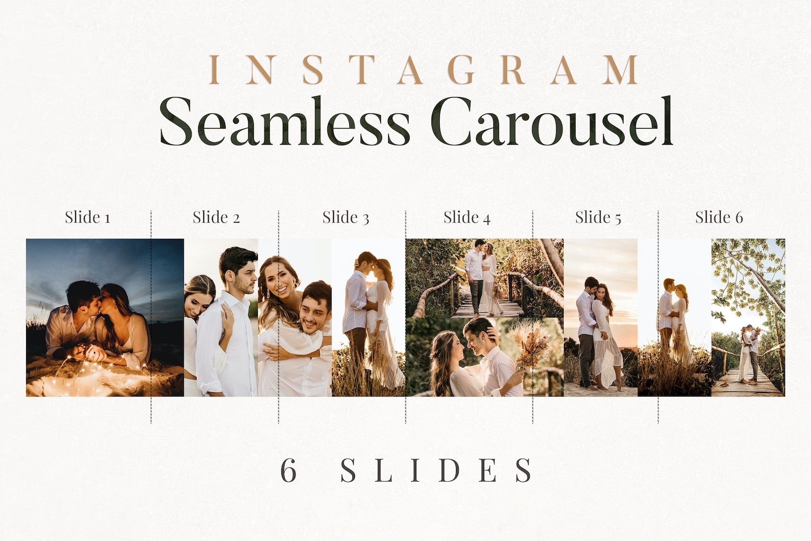 2022 Instagram Carousel - Collage Photoshop PSD Slide Post Template for ...