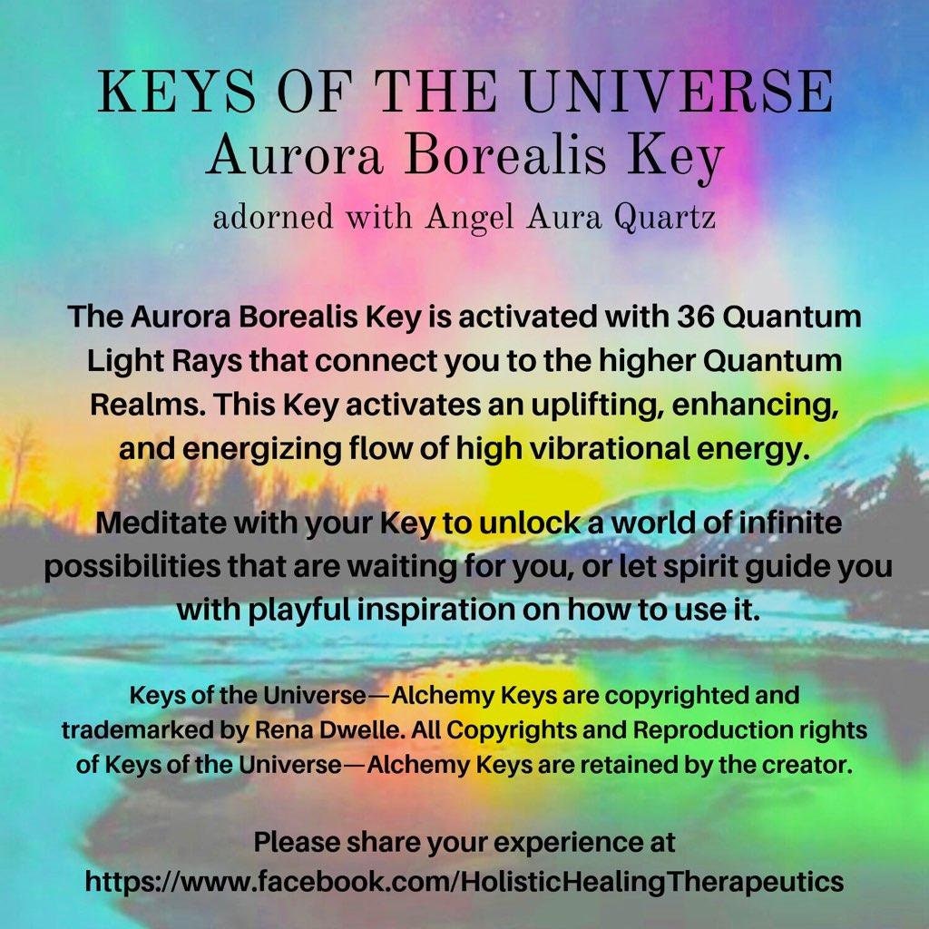Keys of the Universe Aurora Borealis Key Prince Quantum - Etsy