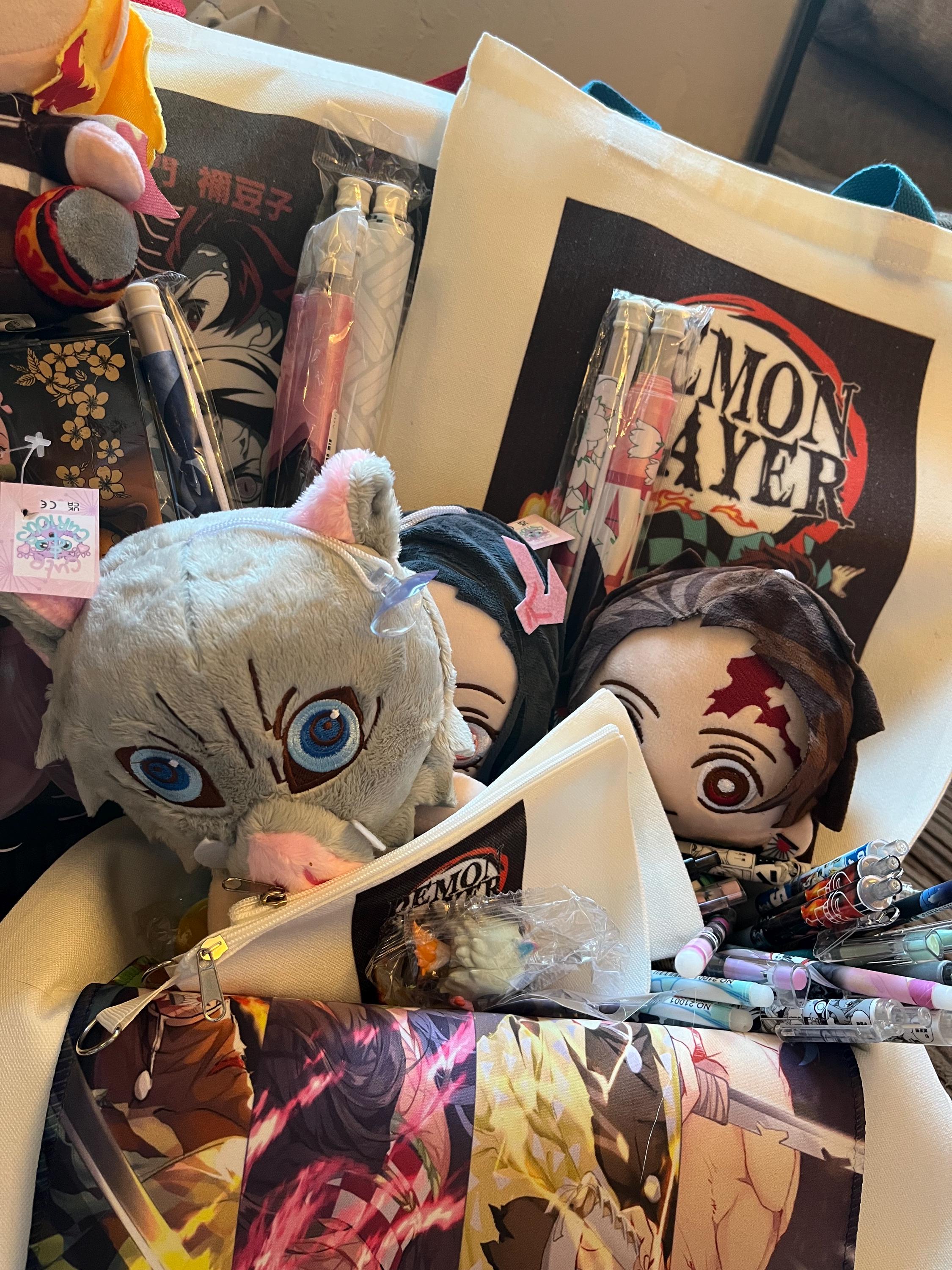 Demon Slayer Mystery Box, Anime Gift Set - Etsy UK