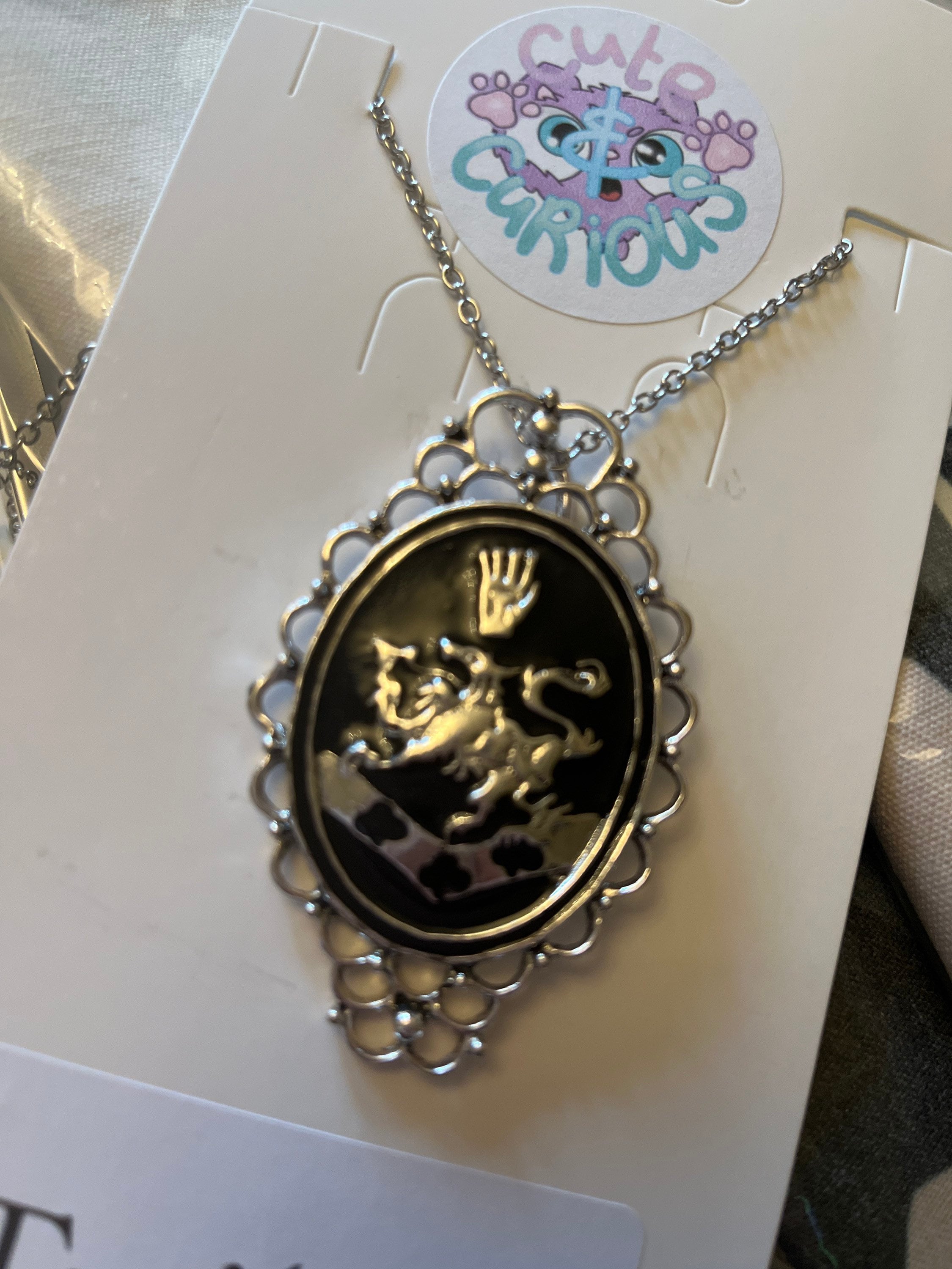 Twilight Rosalie Inspired Crest Charm Necklace - Etsy