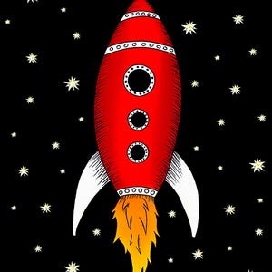 Outer Space Nursery Art | Outer Space Decor | Outer Space Prints ...