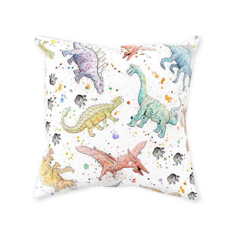 Dinosaur Pillow - Etsy