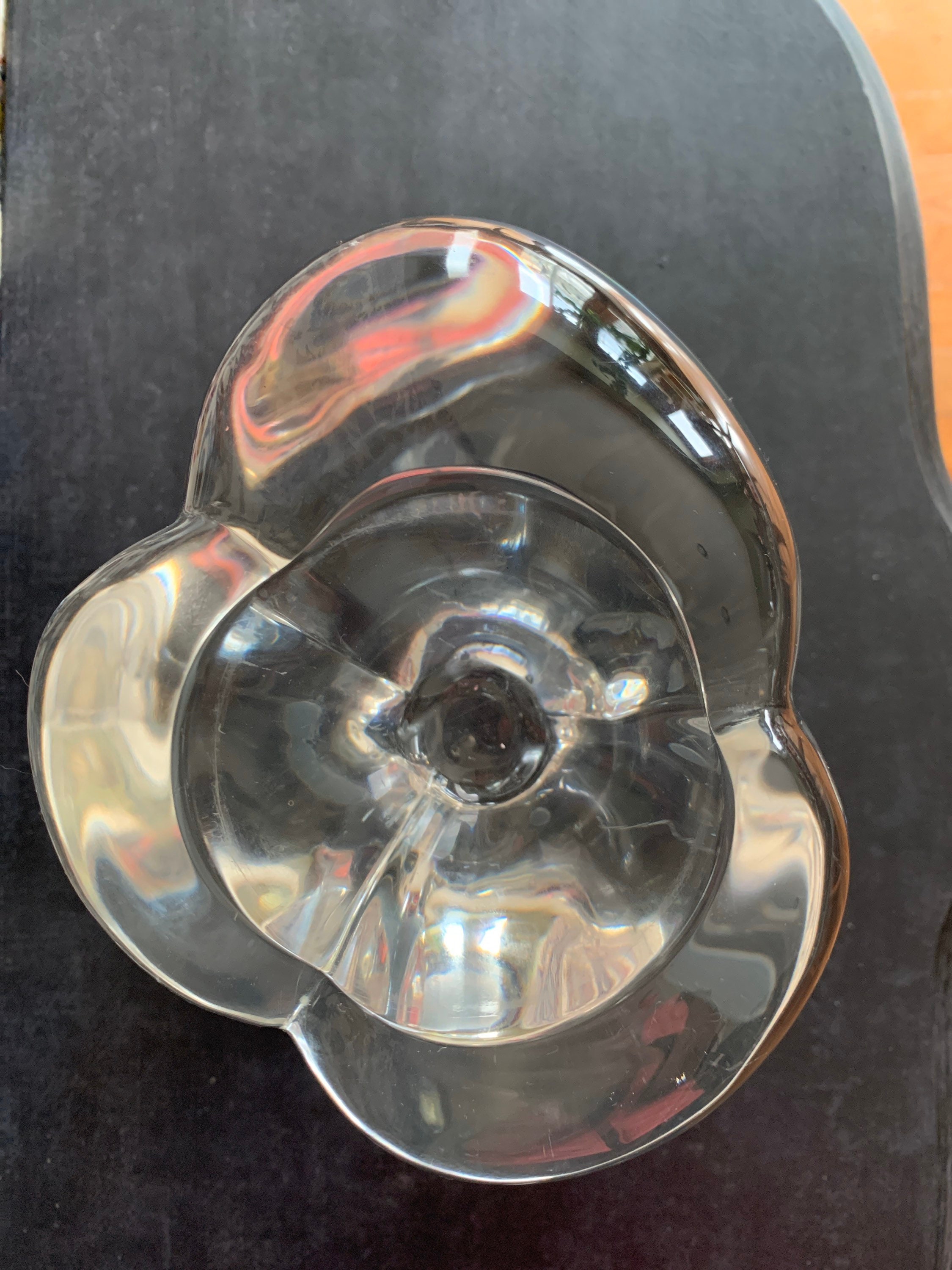 MCM Lucite Monolith Block Candle Holder/ Lucite Centerpiece | Etsy