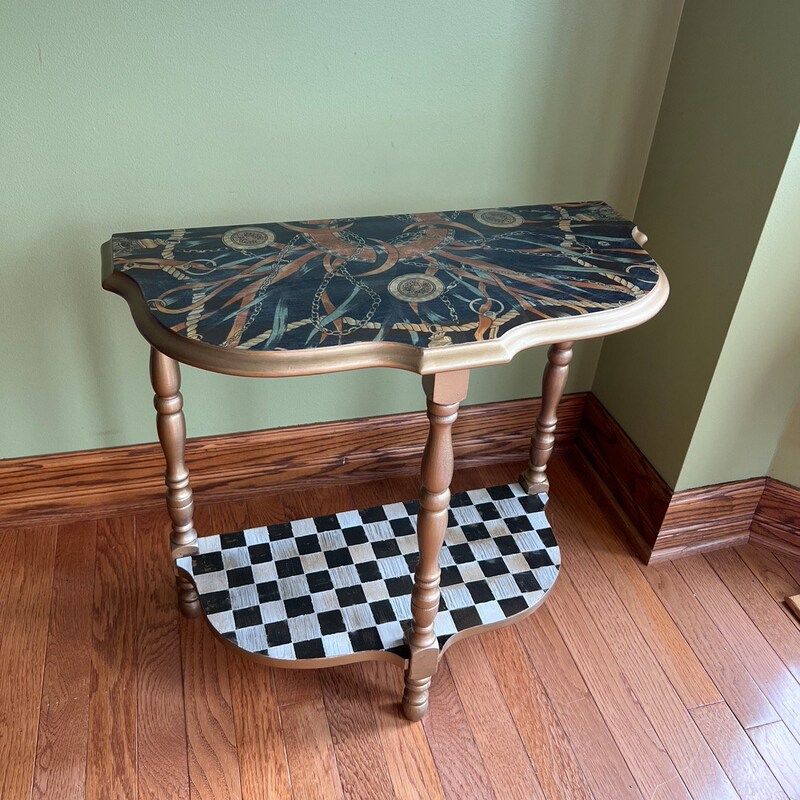 Demilune Table - Etsy