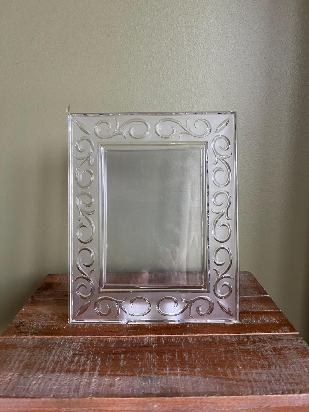 Marquis by Waterford Arabesque Crystal Photo Frame 8x10 Image Size Made ...