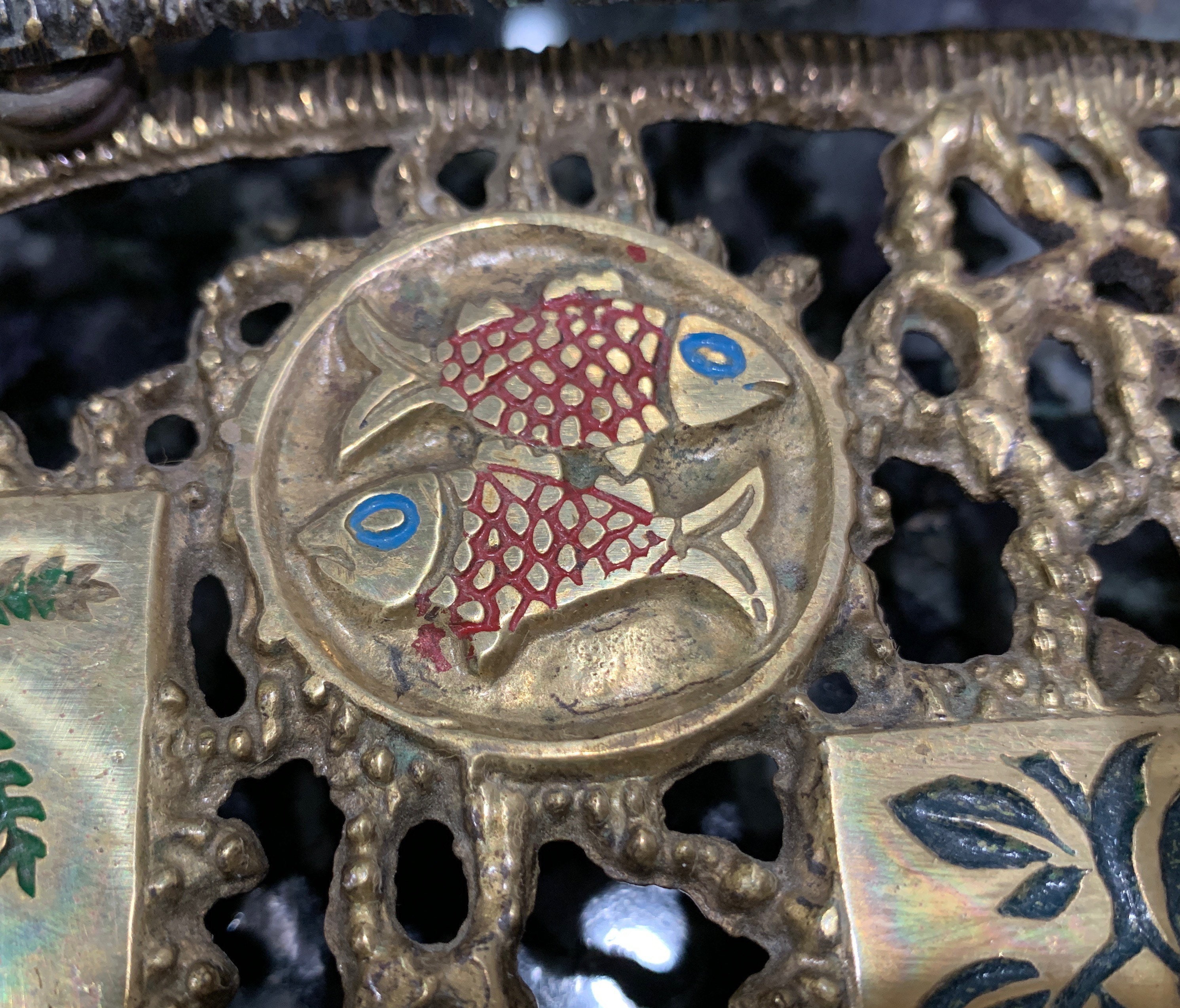 Vintage Tamar Israeli Brutalist Brass Centerpiece/jerusalem Coat of ...