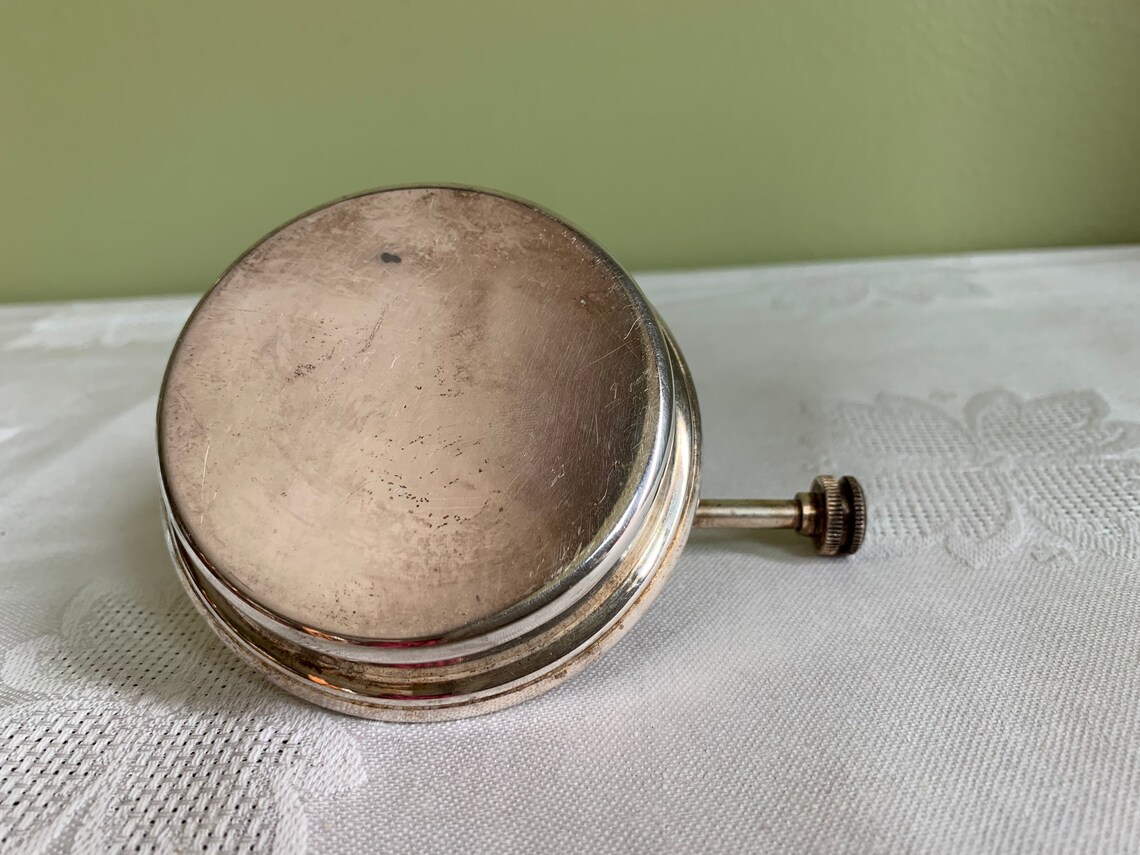 Antique Rare Silver Plated Small Oil Lamp - Etsy