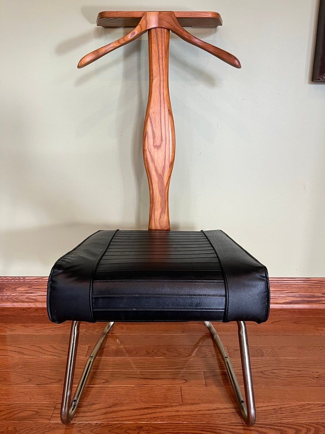 MCM Valet Stand With Seat/butler Stand/1965 Gentlemans Dressing ...