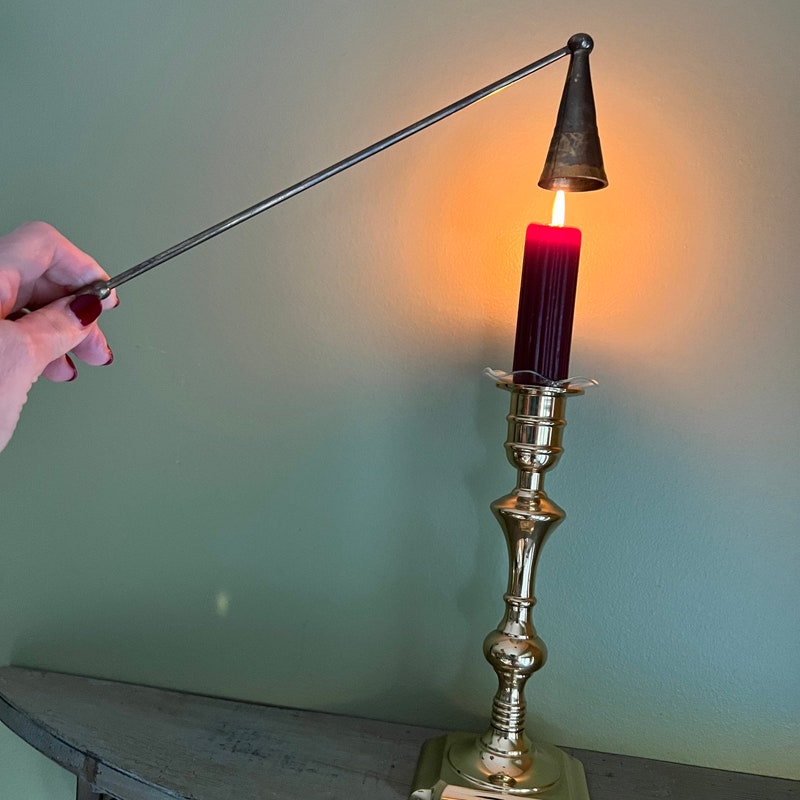 Brass Candle Snuffer - Etsy