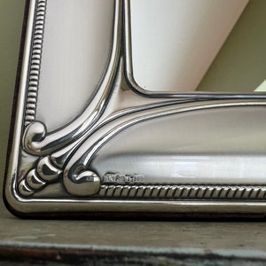 Vintage Italian Sterling Silver Frame Mirror/made in Italy Creazioni ...