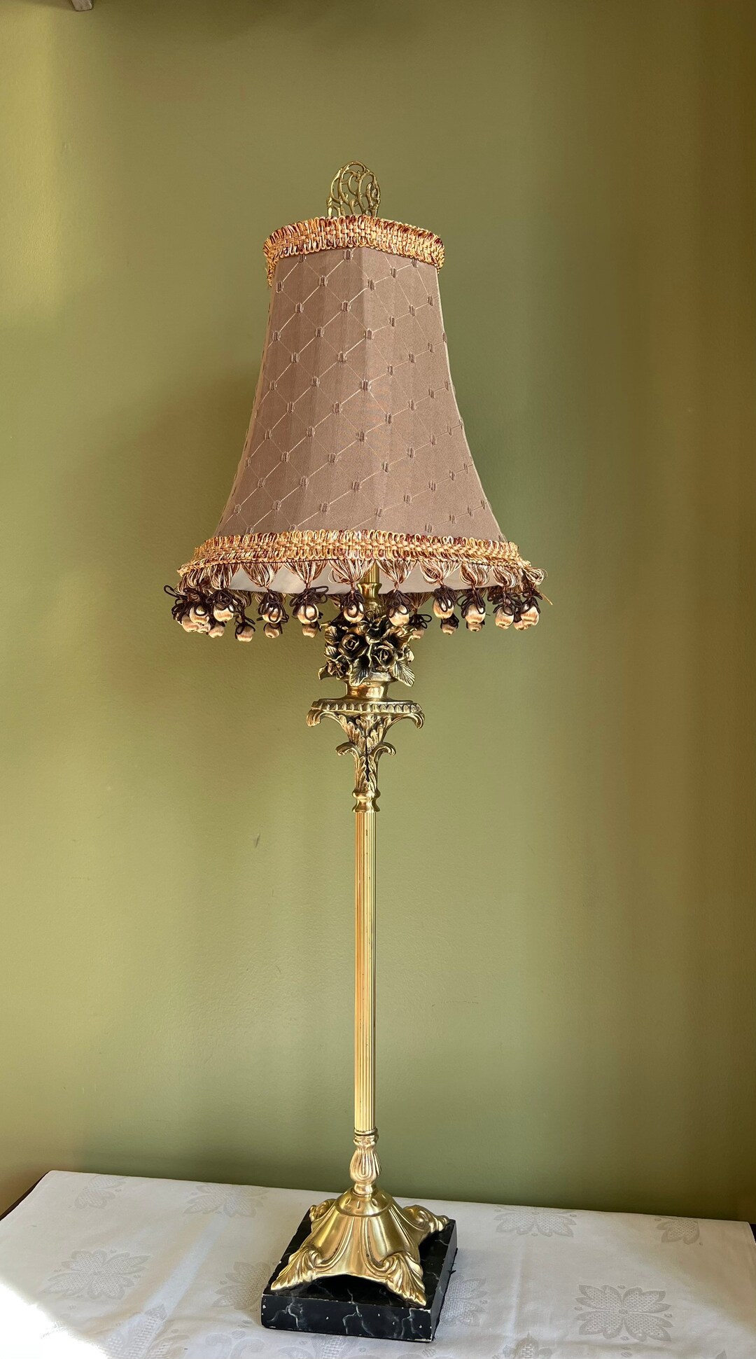 Vintage Chelsea House Table Lamp/ Hollywood Regency Style Table Lamp - Etsy