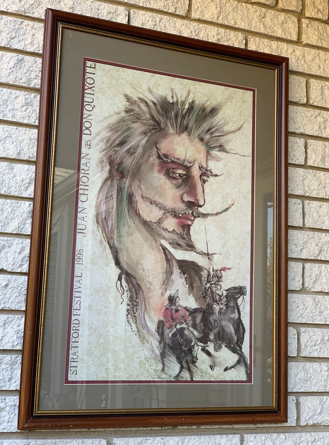 Vintage Stratford Festival 1998 Poster Juan Chioran as Don Quixot/debra ...