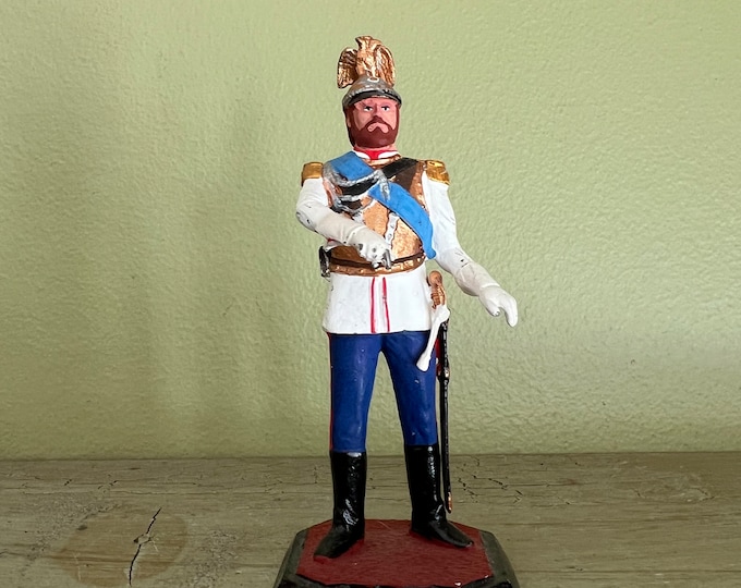 Vintage Russian Tsar Nikolai II Figurine/ Russian Impaire Tsar Nikolai ...