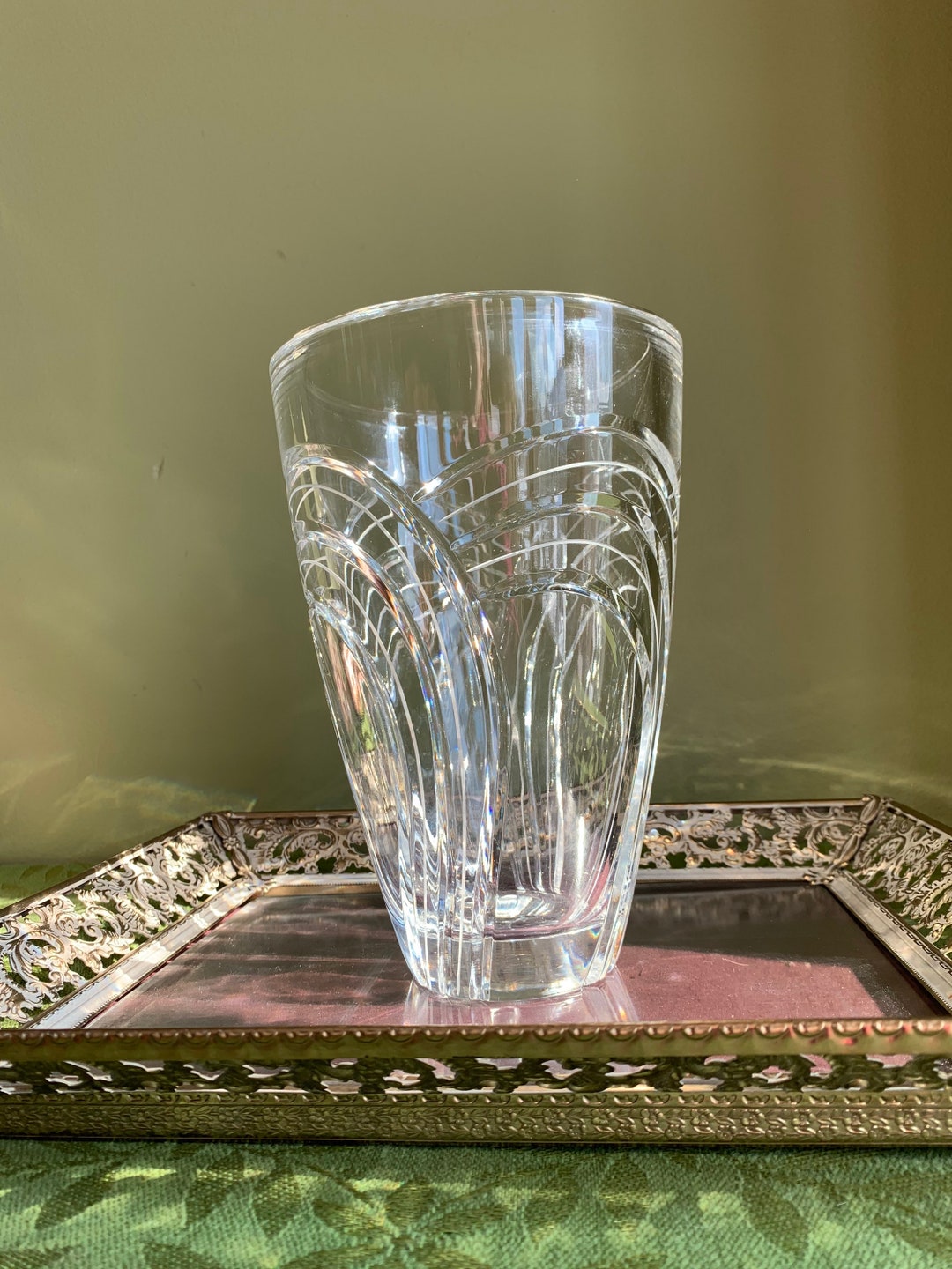 Vintage Rogaska Royal Collection Crystal Vase/ Rogaska Crystal Vase - Etsy