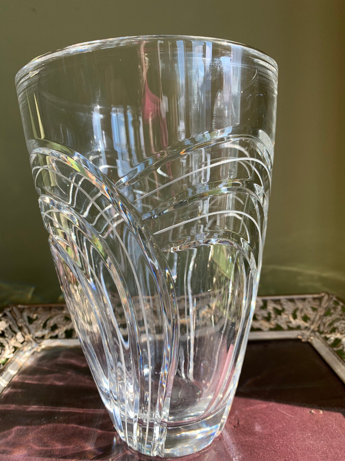 Vintage Rogaska Royal Collection Crystal Vase/ Rogaska Crystal - Etsy