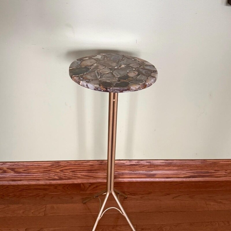 Agate End Table - Etsy