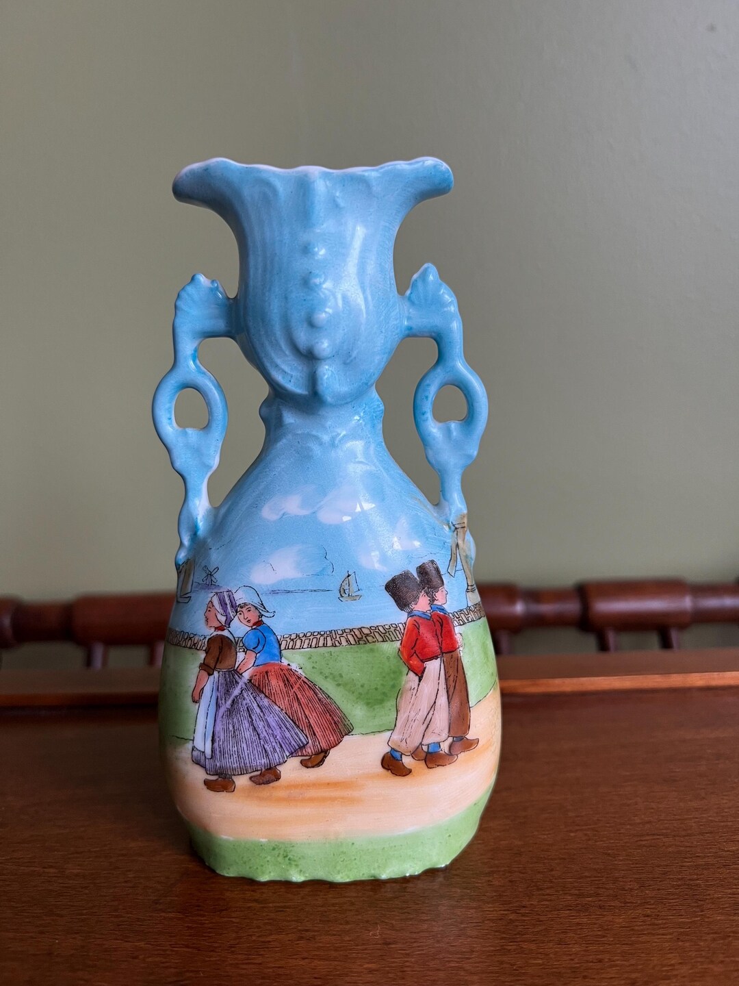 Antique Victoria Carlsbad Porcelain Vase Made in Austria Hand Painted ...