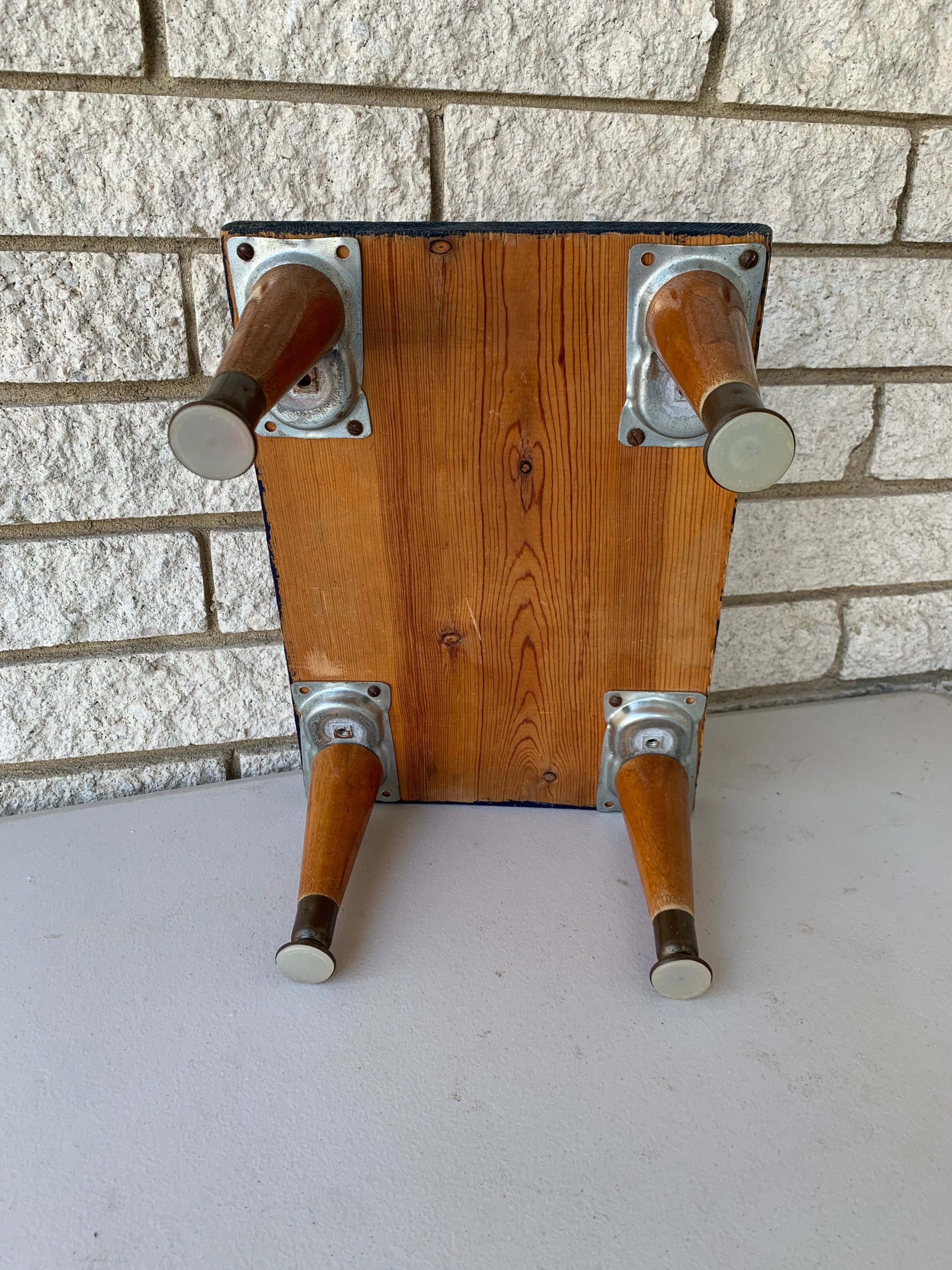 Vintage Rustic Solid Wood Milking Stool/ Primitive Wooden - Etsy