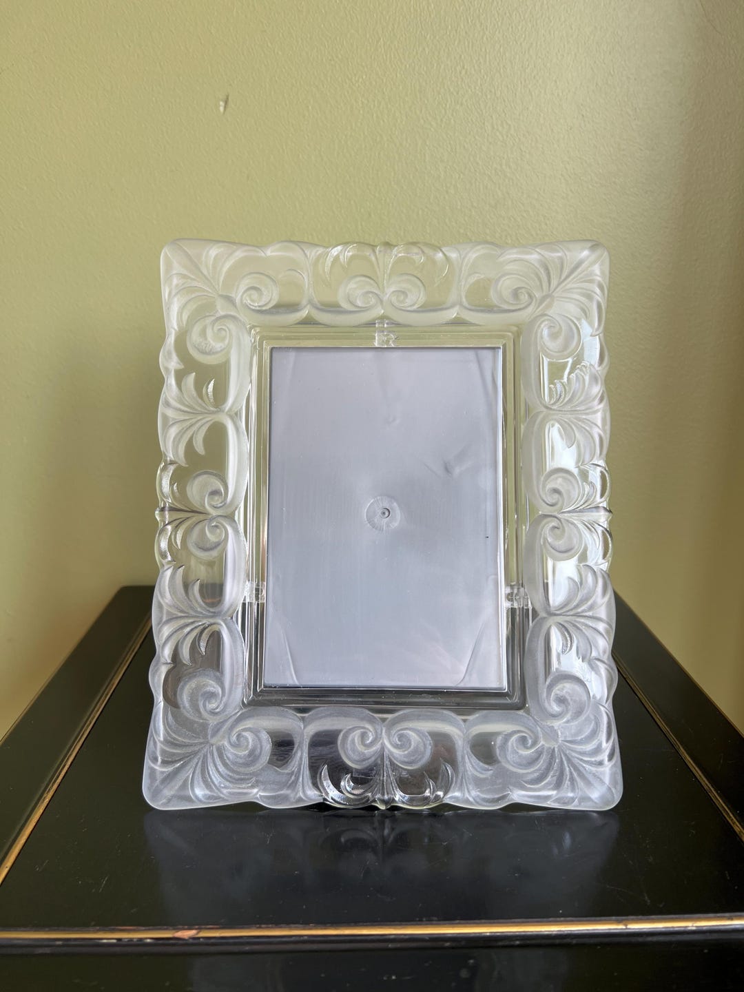 Vintage Fifth Avenue Crystal Picture Frame Made in Japan//4x6 Image ...