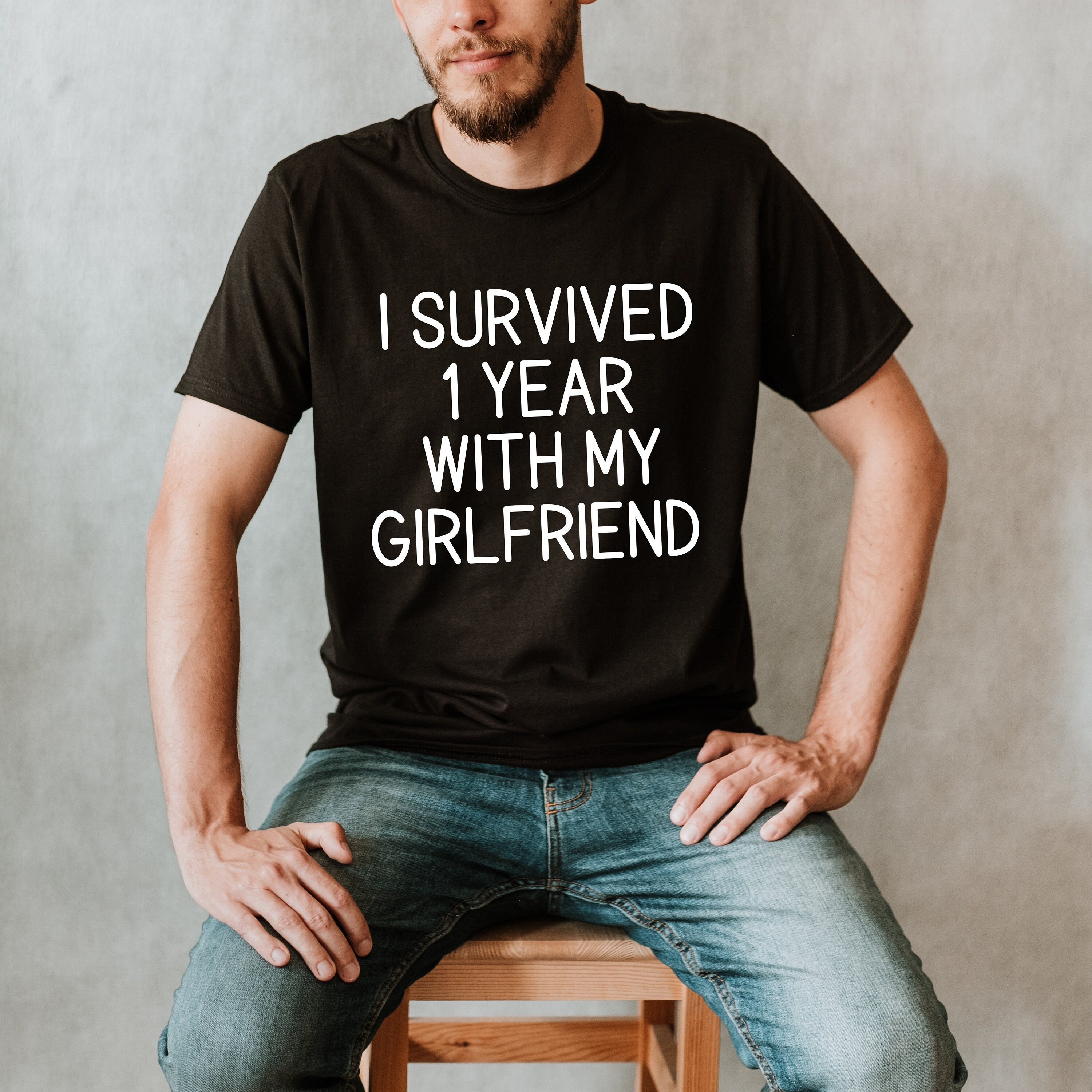 One Year Anniversary Gift for Boyfriend Funny First Year | Etsy
