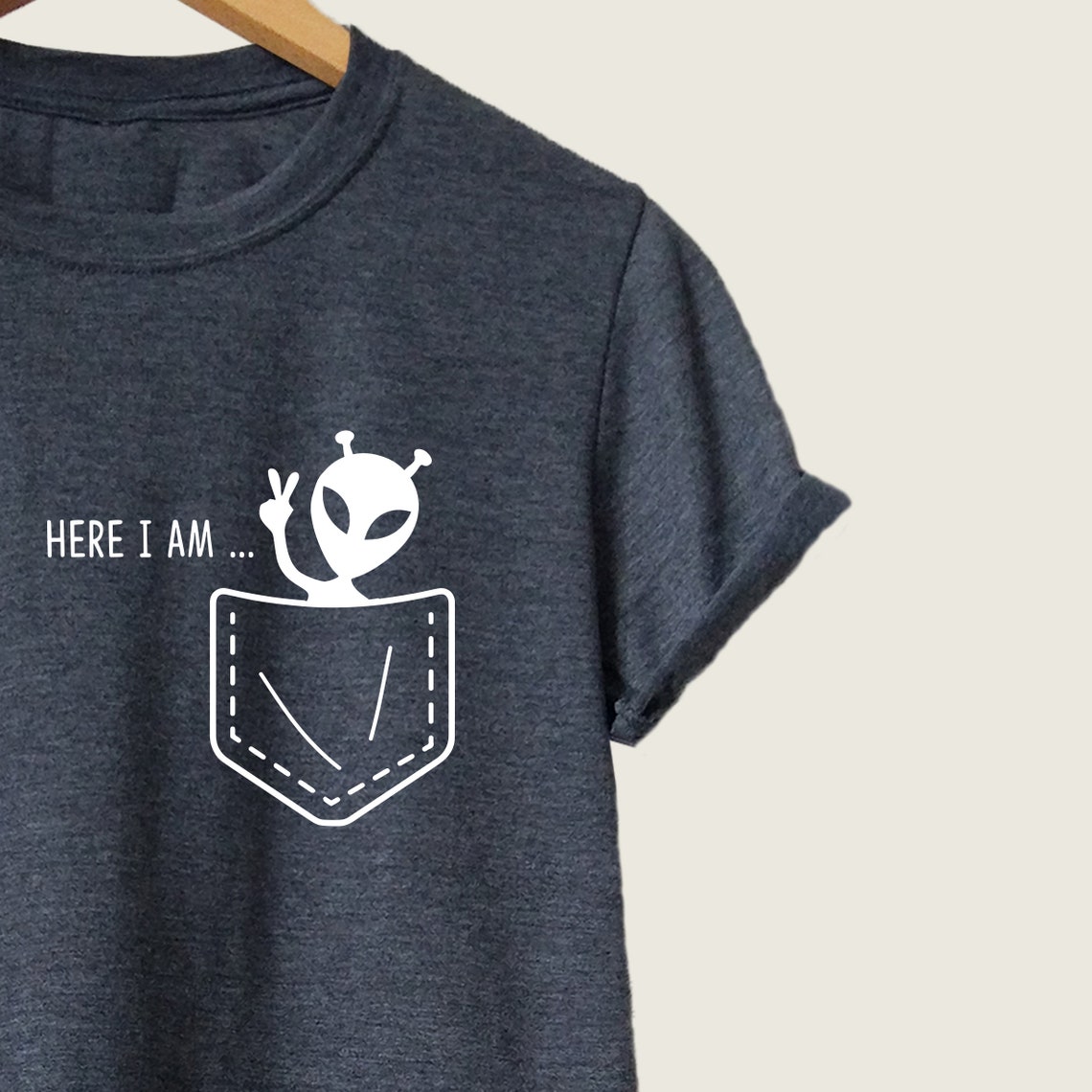 Funny Alien T Shirt, Cool Shirts for Women and Men, Funny Graphic Tees ...