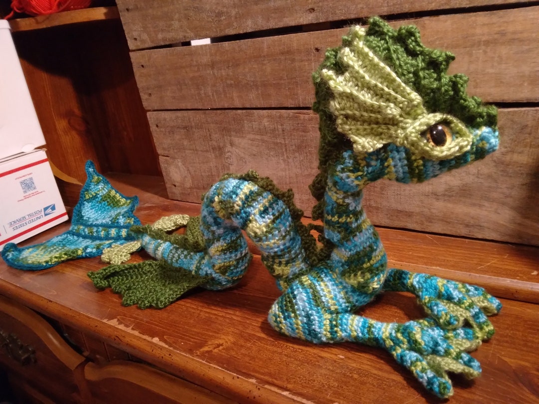 Crochet Sea Weed, Sea Moss , Sea Dwelling Creature, Sea Serpant Crochet ...