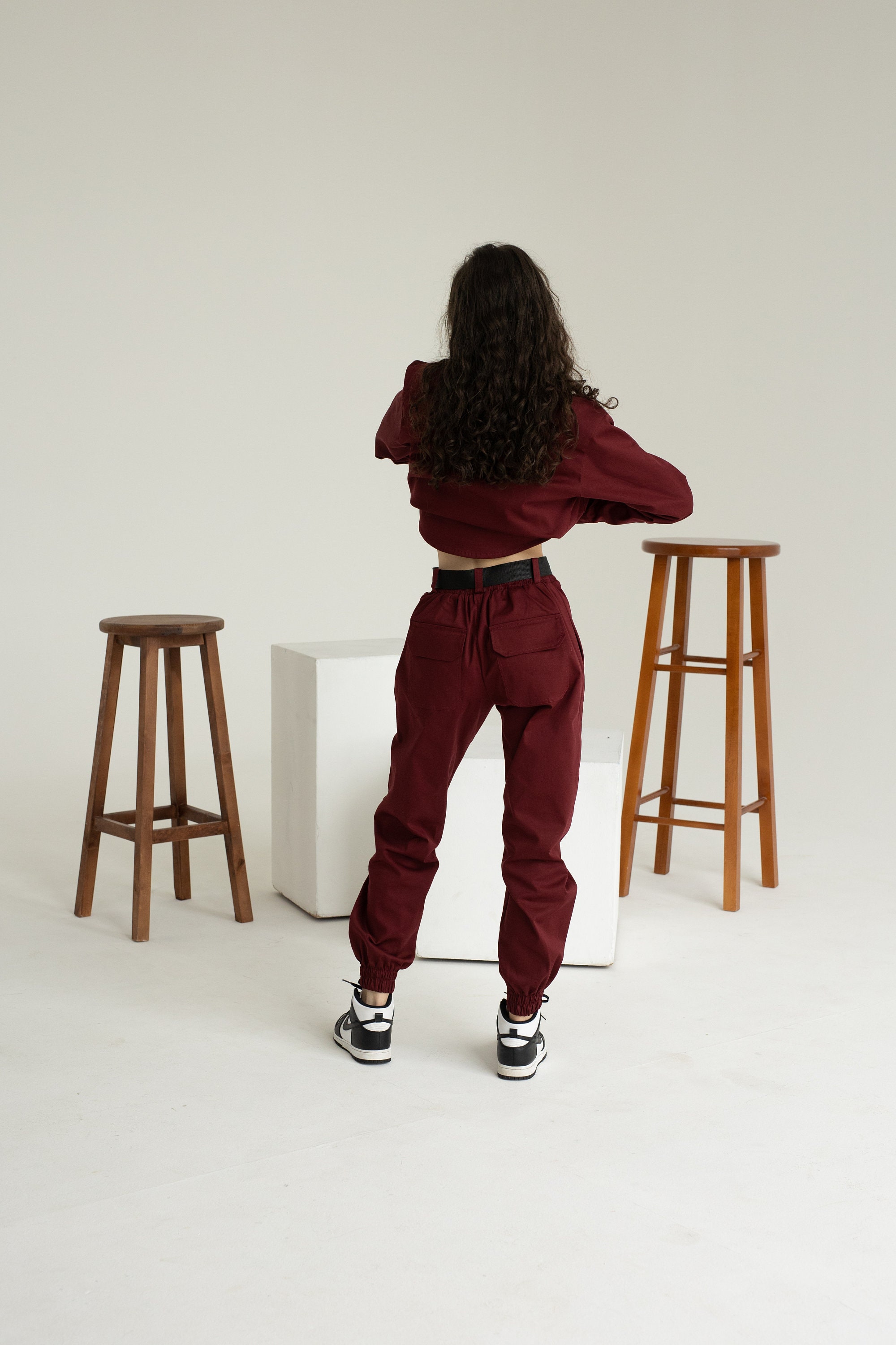 Red Two Piece Set Women, Women Costume, Lounge Wear, Office Suit ...