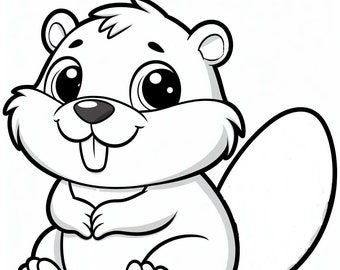 Beaver Name Frame SVG Cut File for Cricut Silhouette Woodland Name Sign ...