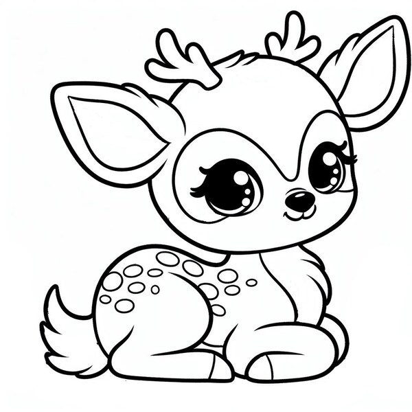 Baby Deer - Etsy