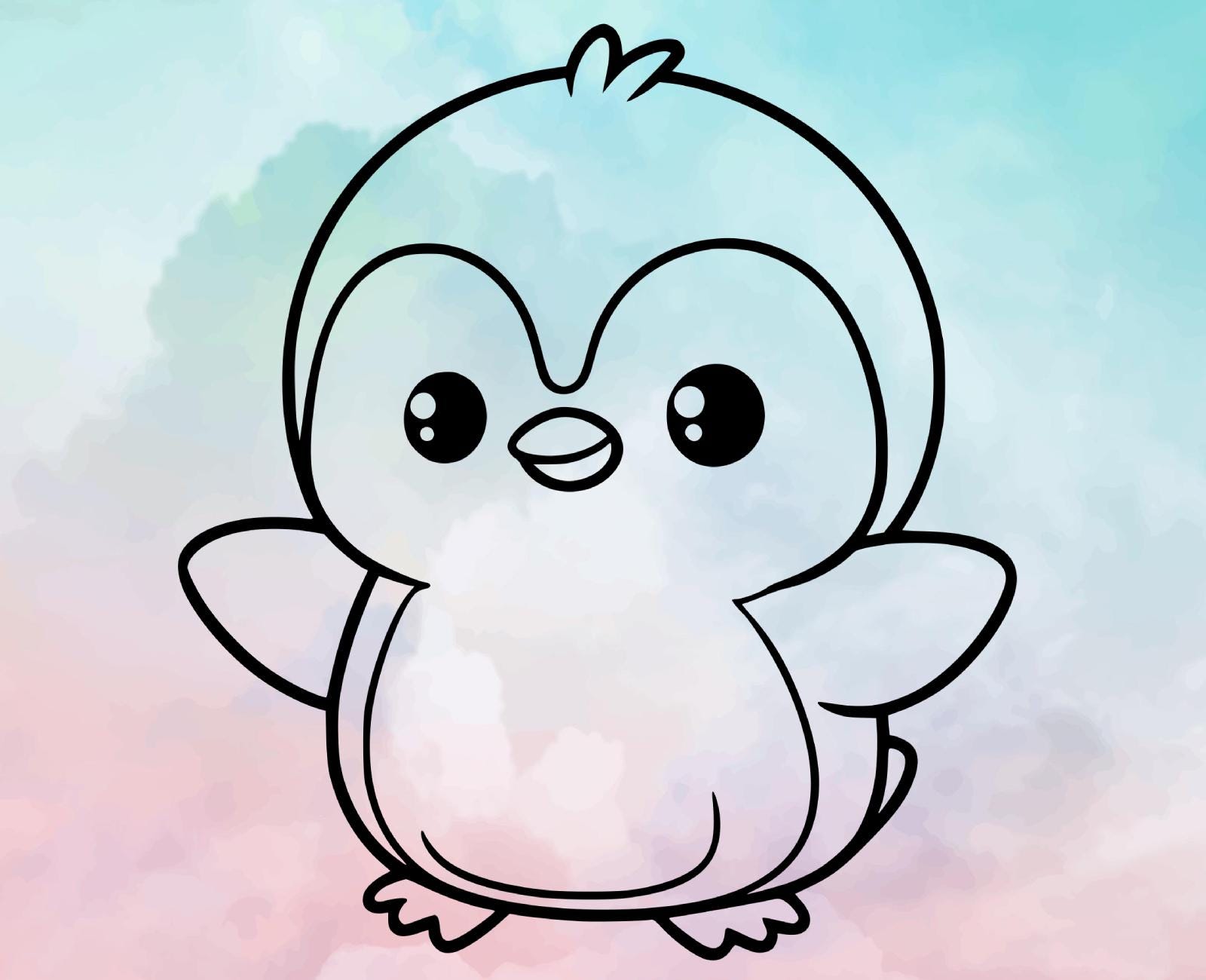 Zeichnungen Von Pinguinbabys 3,8 Tausend Baby Penguin Clipart