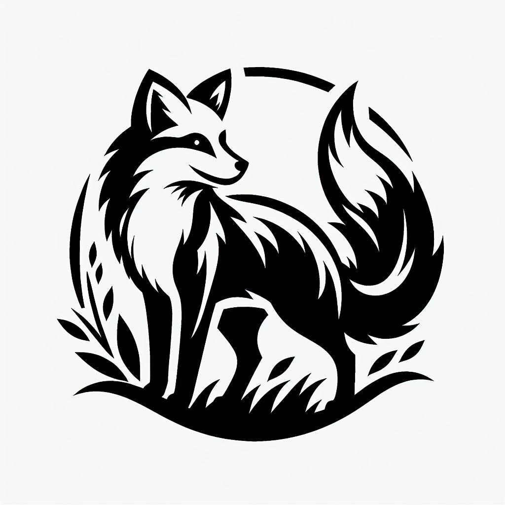 Fox Vector Image SVG, Spring Fox, Cricut Silhouette Cut File Cute ...
