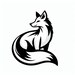 Fox Vector Image SVG, Spring Fox, Cricut Silhouette Cut File Cute ...