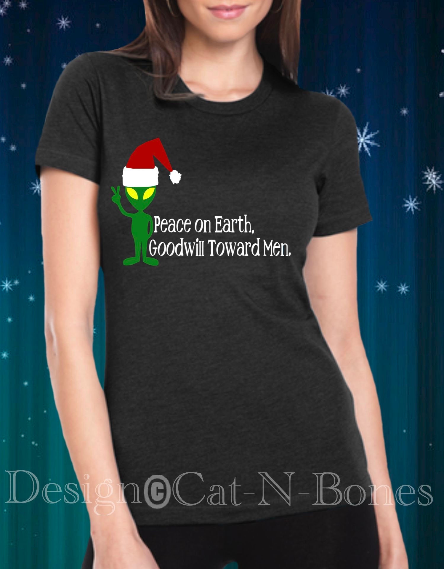 Peace on Earth Goodwill Toward Men Peace on Earth Shirt | Etsy