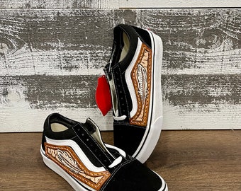 Tooled Bucking Horse Vans | Western Vans | Wyoming Spirit | Custom ...